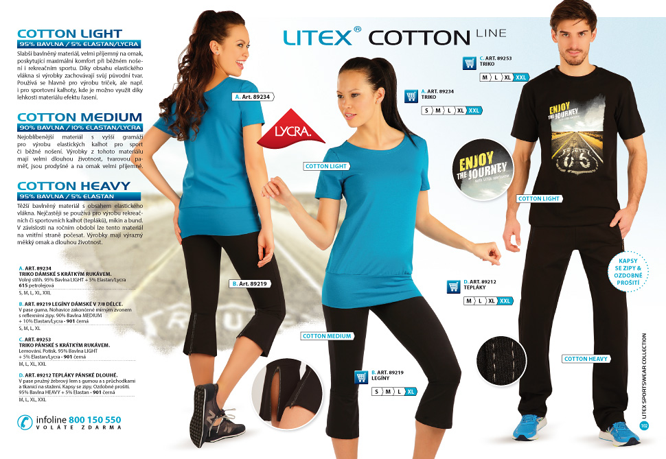 LITEX elastic trousers 2016 - catalog [102] | LITEX