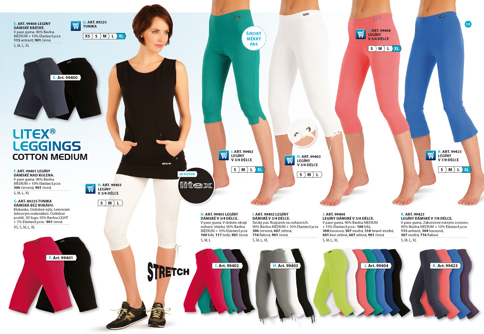 LITEX elastic trousers 2016 - catalog [103] | LITEX